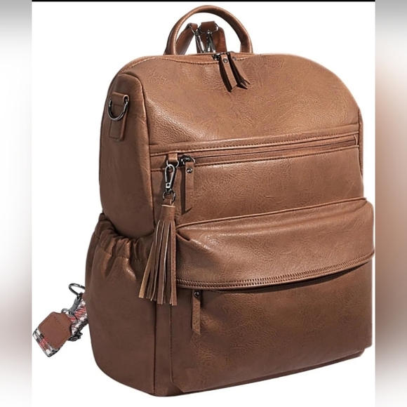 Bags | Tvcdfg Leather Backpack Purse For Women Fashion Multipurpose ...
